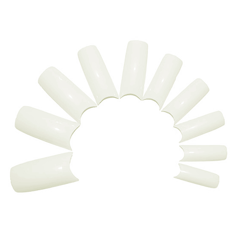 500 stk spikerspisser melkehvite falske negler akryl spikerspisser | CDON