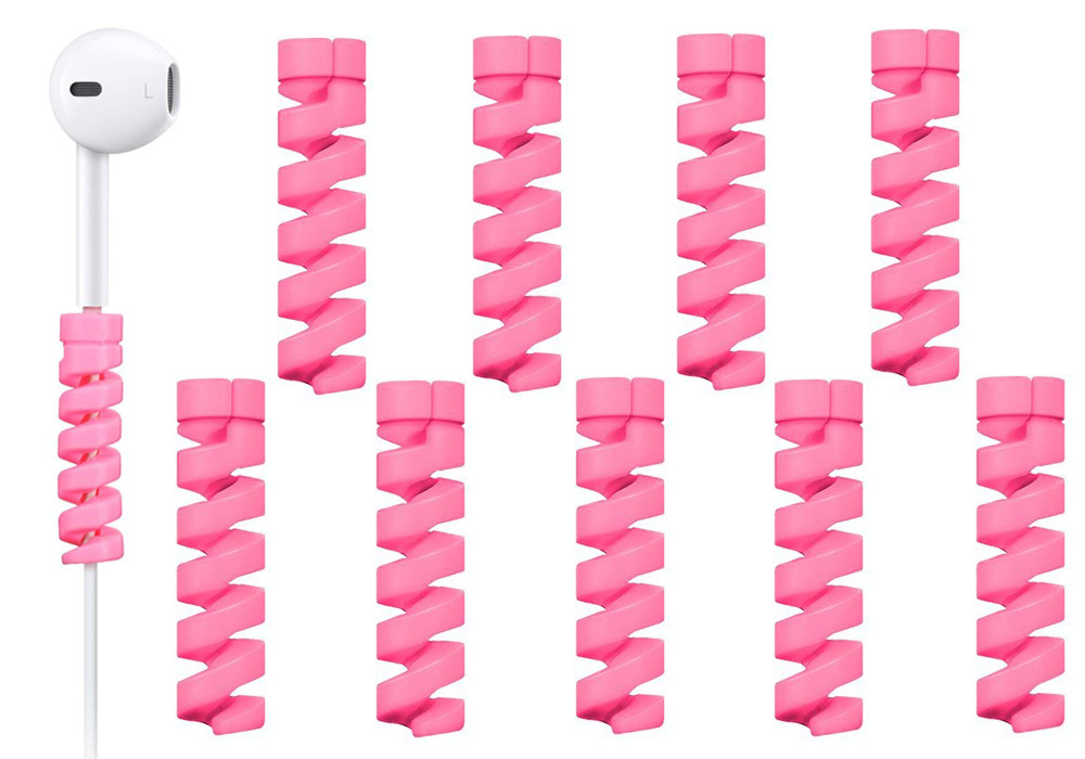 10-pack Spiral kabelskydd - Laddare | CDON