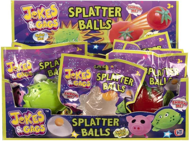 Splatter Ball slime slajm taktil stimulans boll | CDON