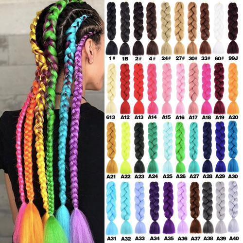 Jumbofletter, Ombre-fletter, Rasta-fletter - 30 farger | CDON