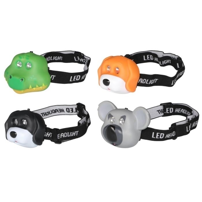 pannlampa barn, ATOM PANNLAMPA DJUR MED LYSANDE ÖGON Crocodile | CDON