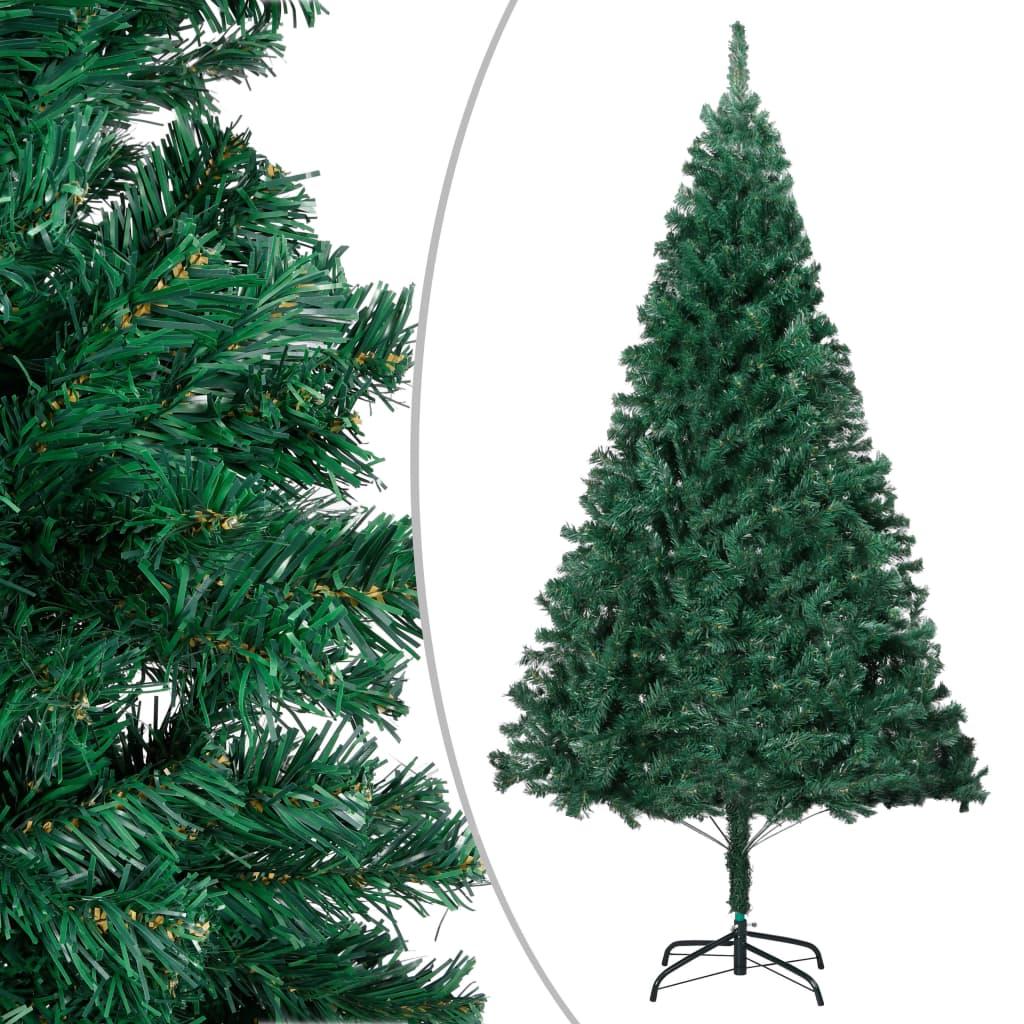 vidaXL Plastgran med tjocka grenar grön 150 cm PVC | CDON