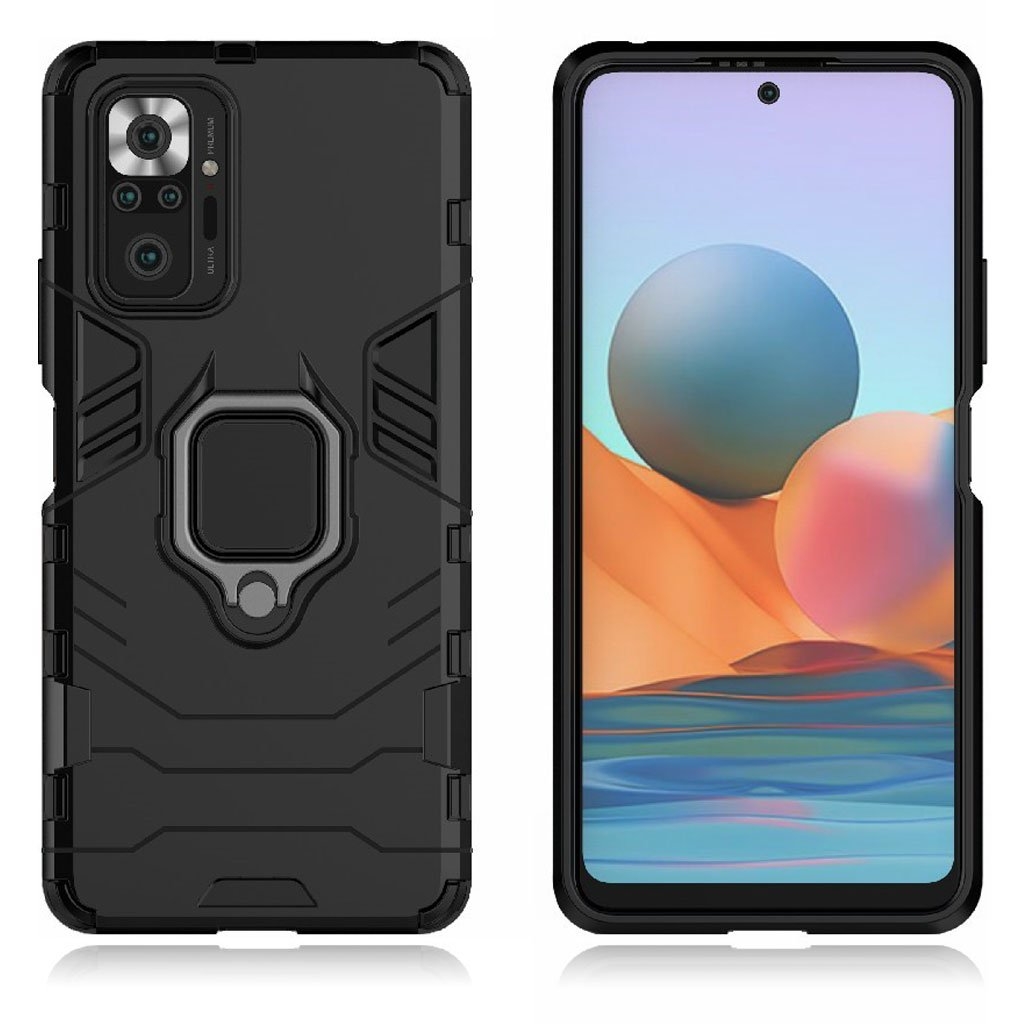 Ring Guard-fodral - Xiaomi Redmi Note 10 Pro - Svart | CDON