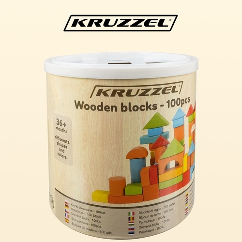 Treklosser / Byggeklosser - 100 biter | CDON