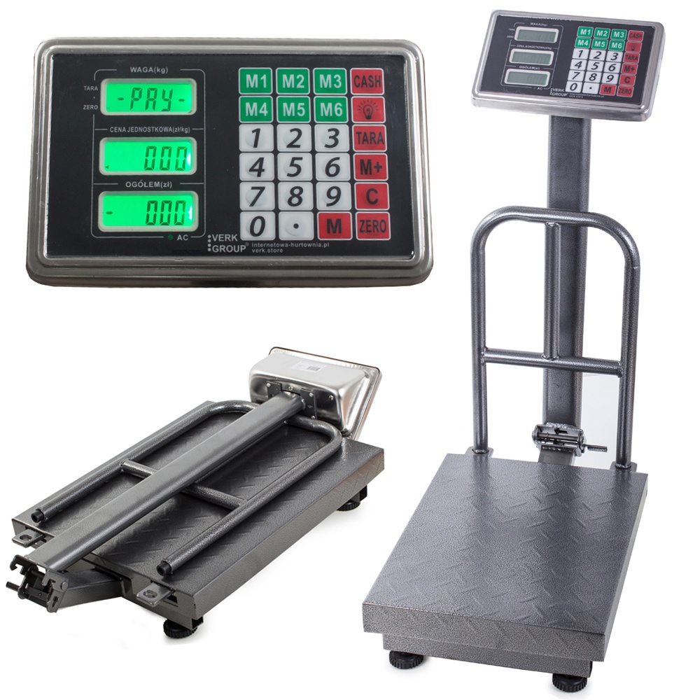 Teollisuusvaaka / Tasovaaka / Digitaalinen vaaka - 100 kg | CDON