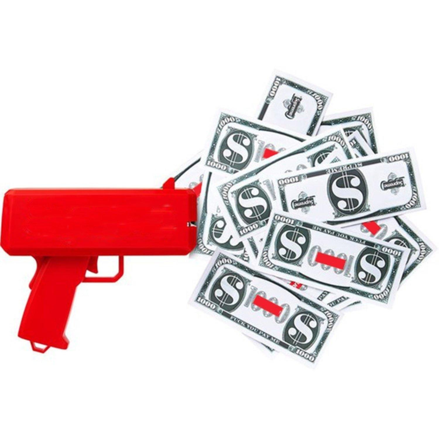 Pengarpistol / Money Gun - Skjuter ut sedlar - Pistol | CDON