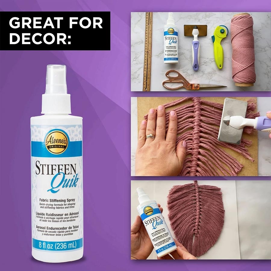 Aleene´s Stiffen-Quik Spray - Stärkmedel för Textil - 236 ml | CDON