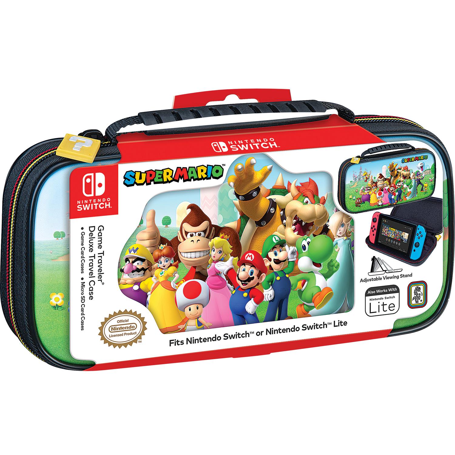 Deluxe Travel Case Super Mario Characters Nintendo Switch | CDON