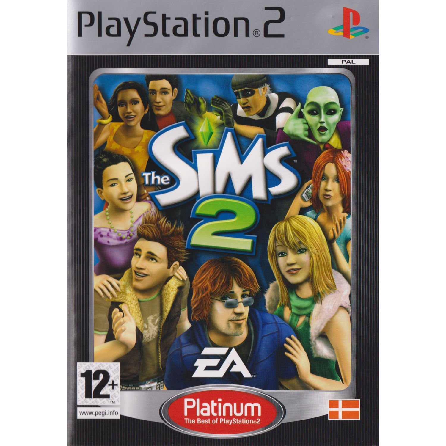 The Sims 2 Playstation 2 PS2 Platinum Danish (Begagnad) | CDON