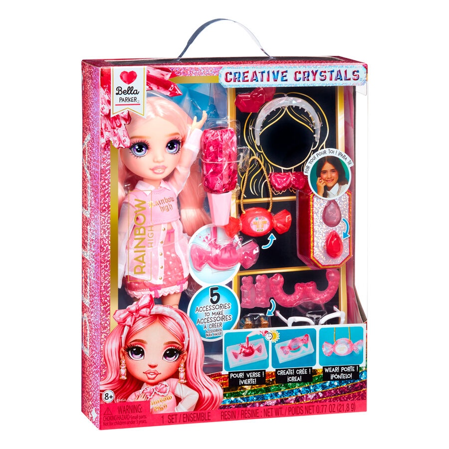 Rainbow High Crystal Fashion Bella doll | CDON