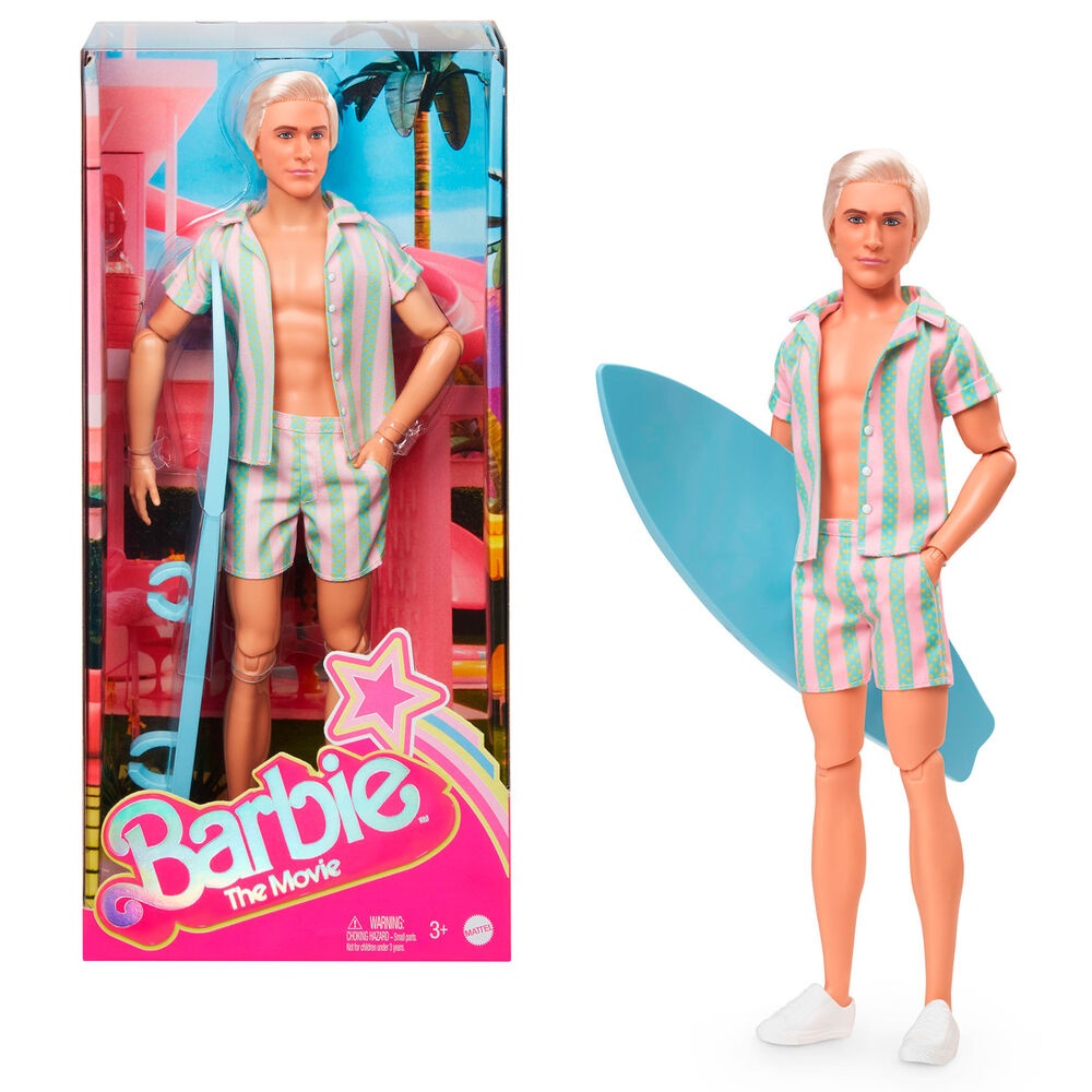 Barbie The Movie Surfer Ken doll | CDON