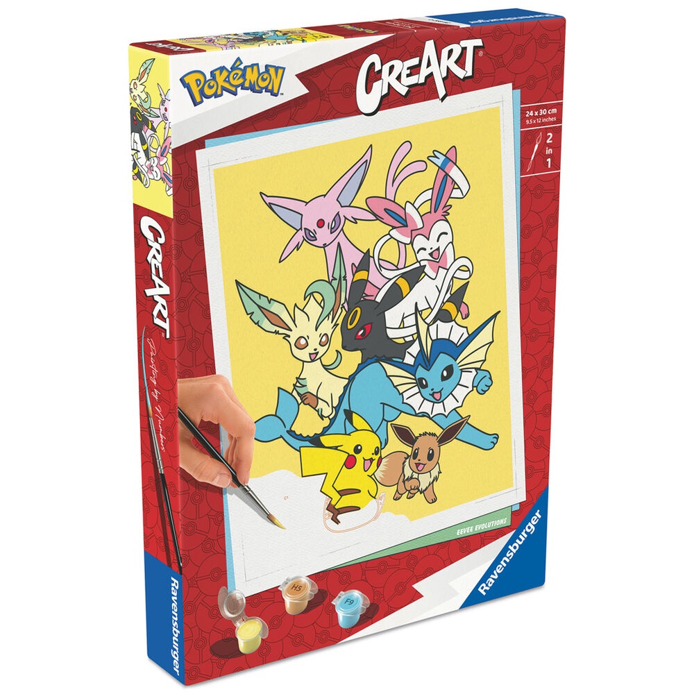 Pokemon Legendary adult CreArt Painting kit | CDON