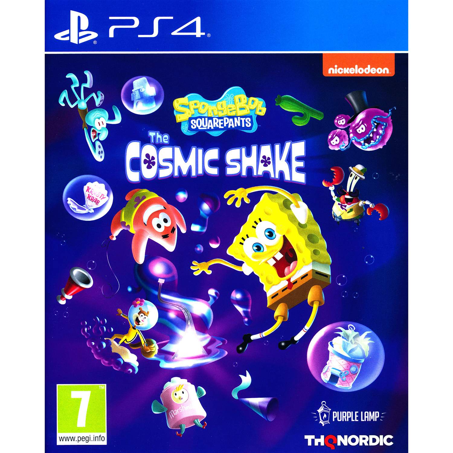Spongebob Squarepants The Cosmic Shake Playstation 4 PS4 | CDON