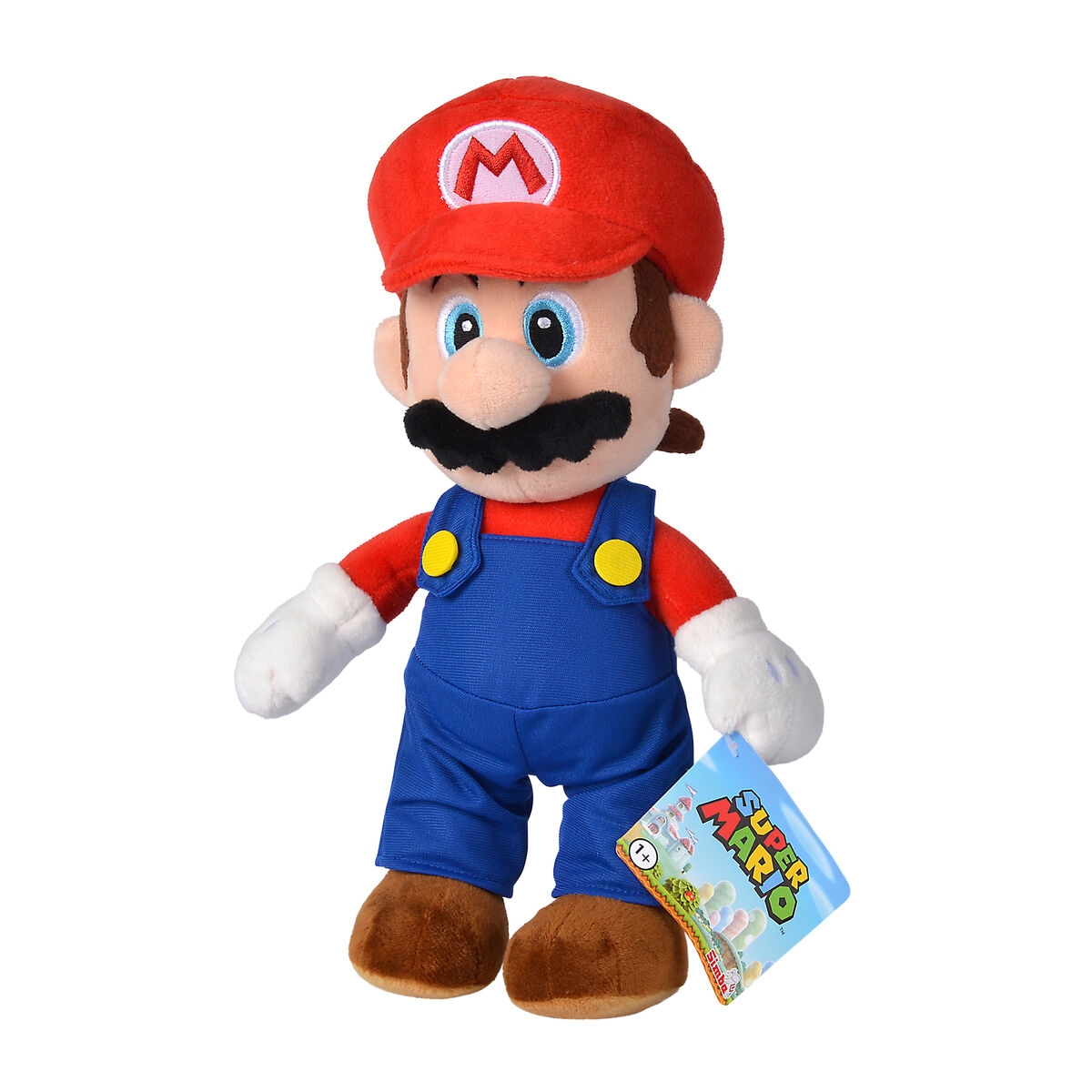 Super Mario Bros Mario plush toy 30cm | CDON