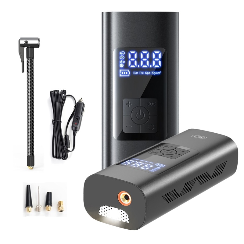 XO Langaton 6000mAh pyörän/renkaan pumppu Ilmakompressori | CDON