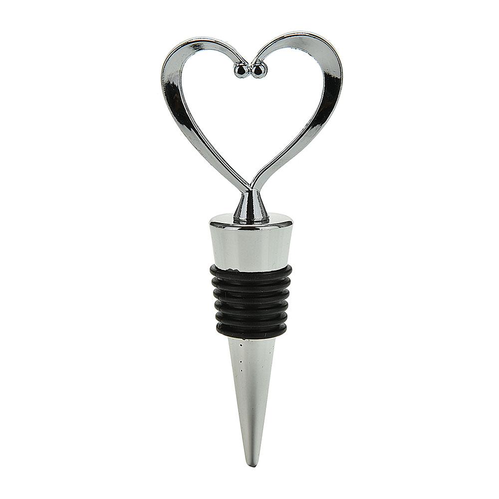 Vinkork i silver - Hjärta | Metall | Fyndiq