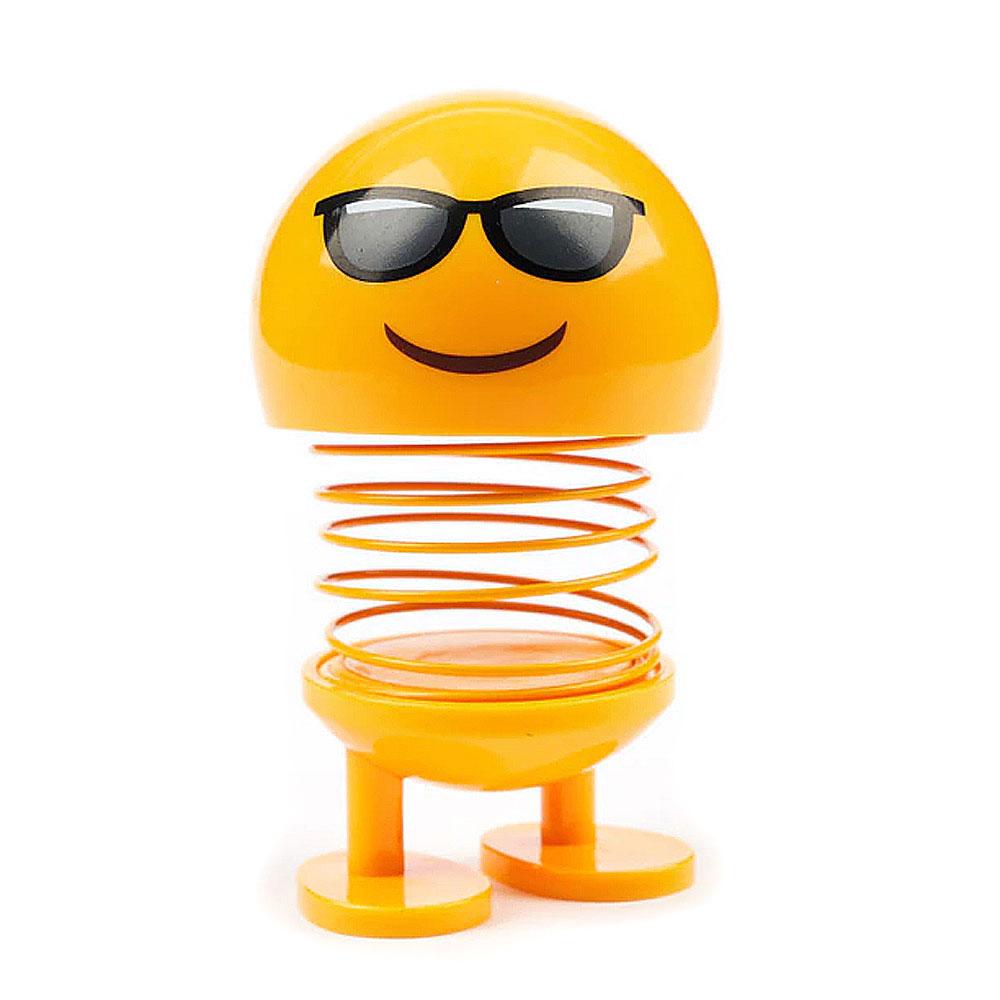 Wobbly Head Smiley Figur Bildekoration - Välj variant | CDON