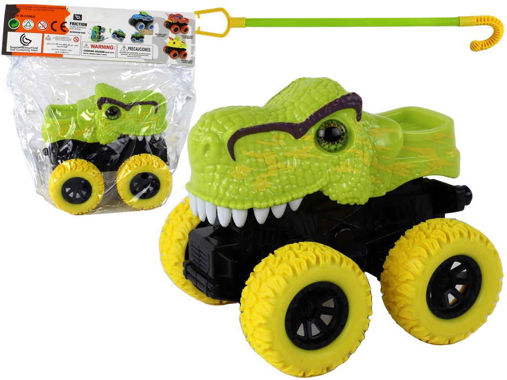 Green T-Rex Friction Drive: Realistic Dinosaur Adventure Toy | CDON