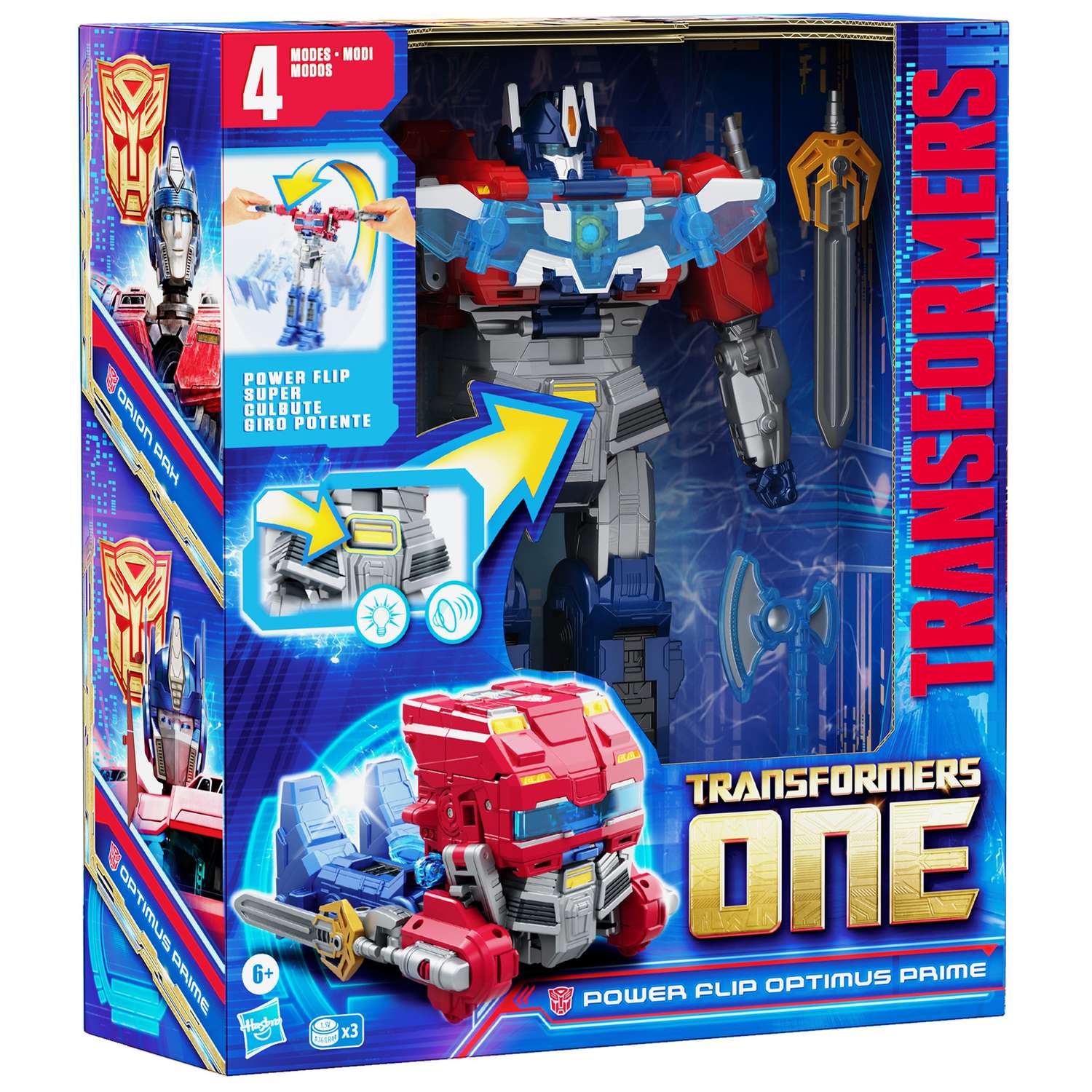 Transformers Mv8 Figur Power Flip Optimus Prime 25 Cm | CDON