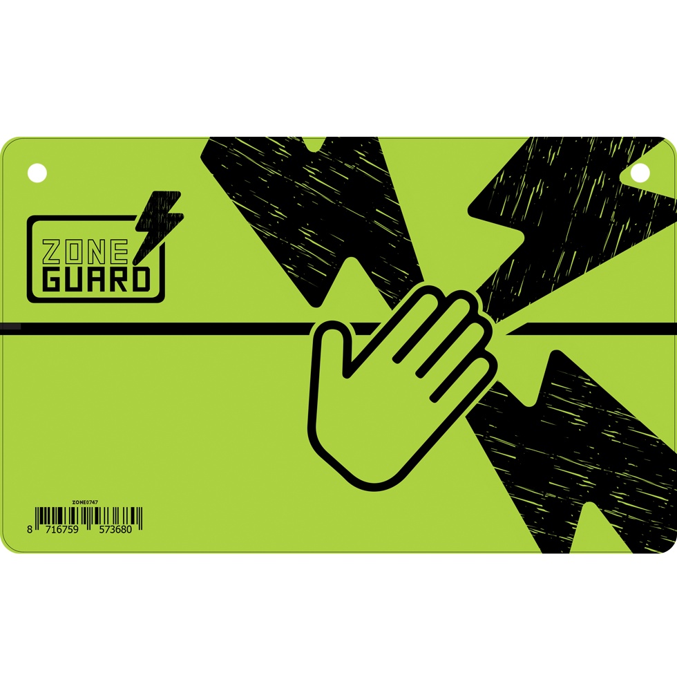 ZoneGuard advarselsskilt "FARE El-hegn" | CDON