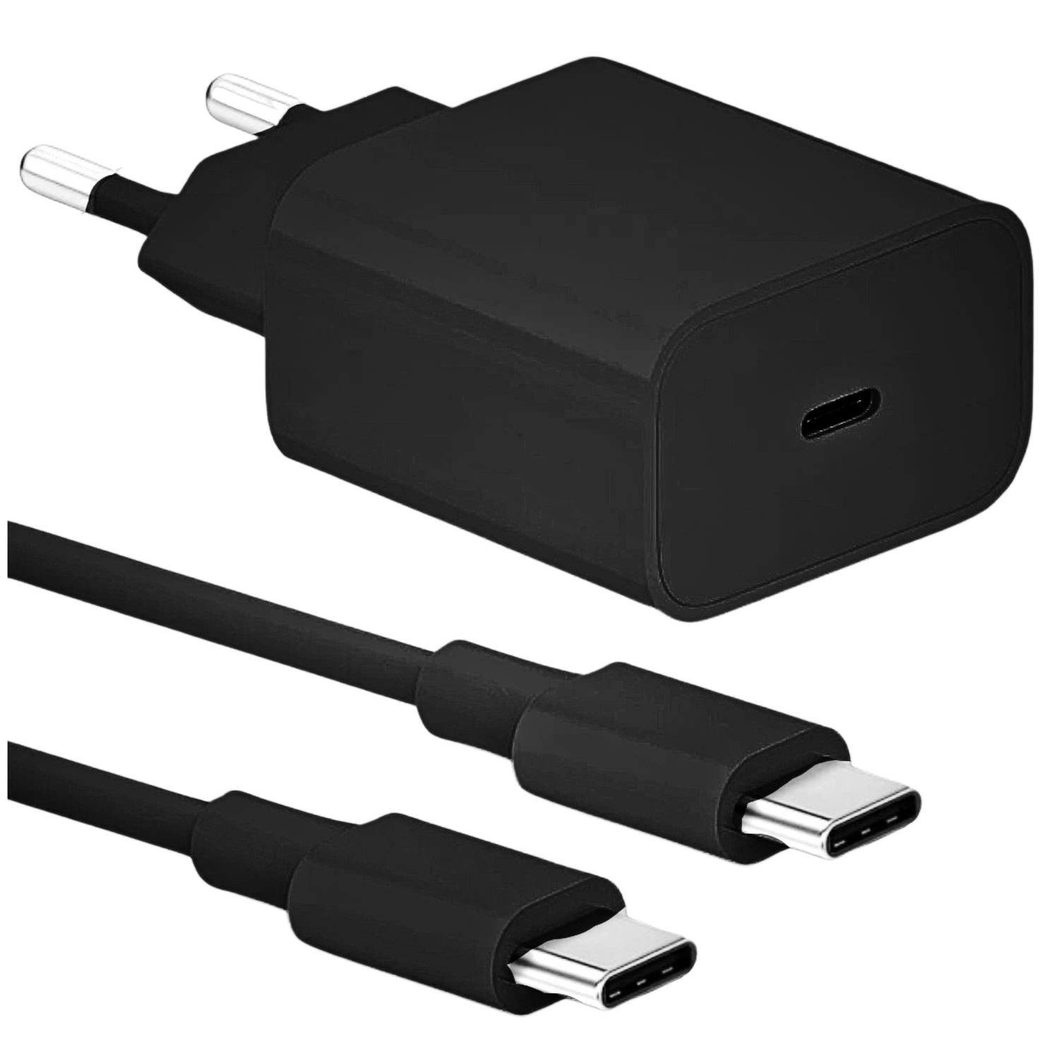 25W USB-C snabbladdare för Samsung - Adapter + 2M kabel | CDON