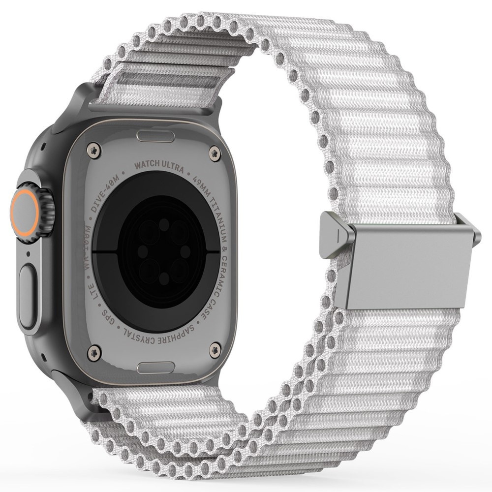 DUX DUCIS Apple Watch 38/40/41/42 mm Armband Nylon Vit | CDON