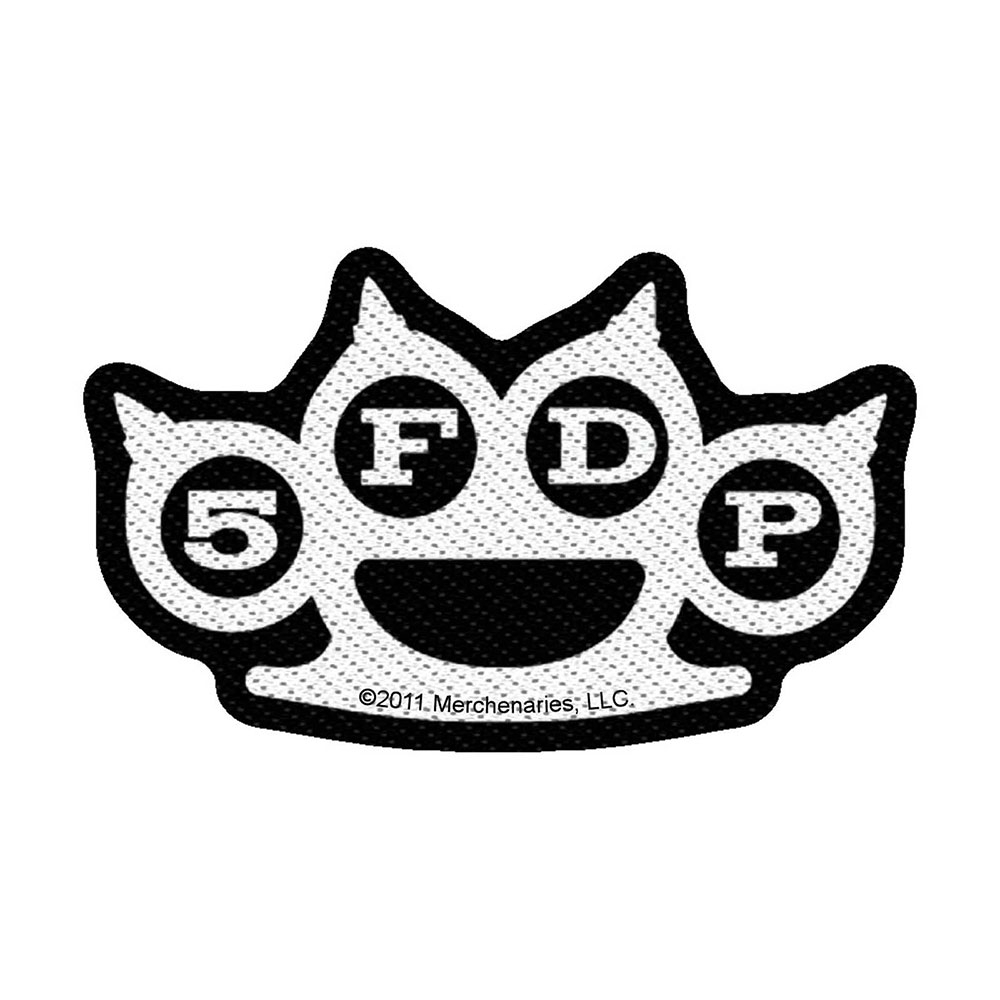 Five Finger Death Punch Standard Patch: Knuckles Cut-Out (Loose) | CDON