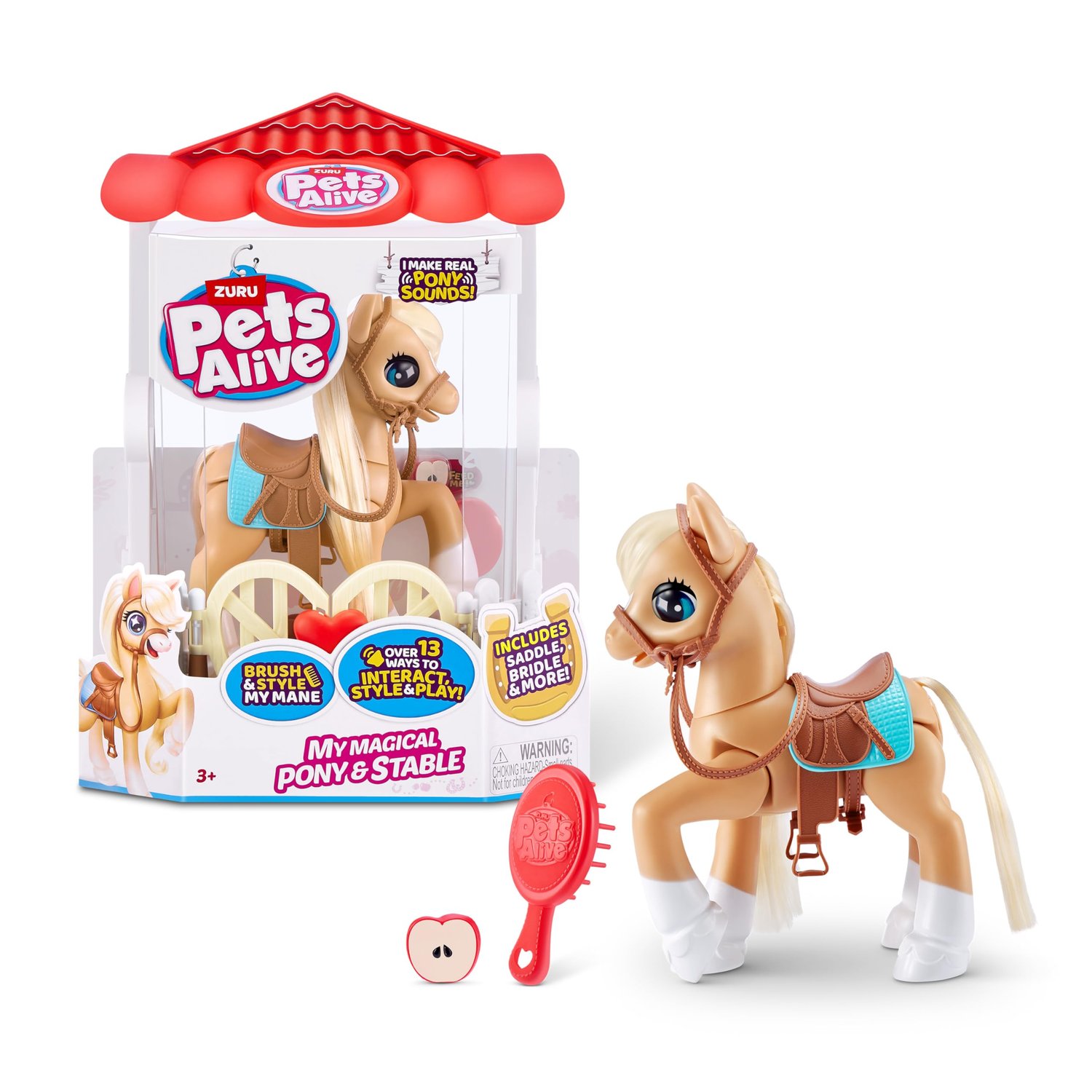 Zuru Pets Alive My Magical Pony and Stable | CDON