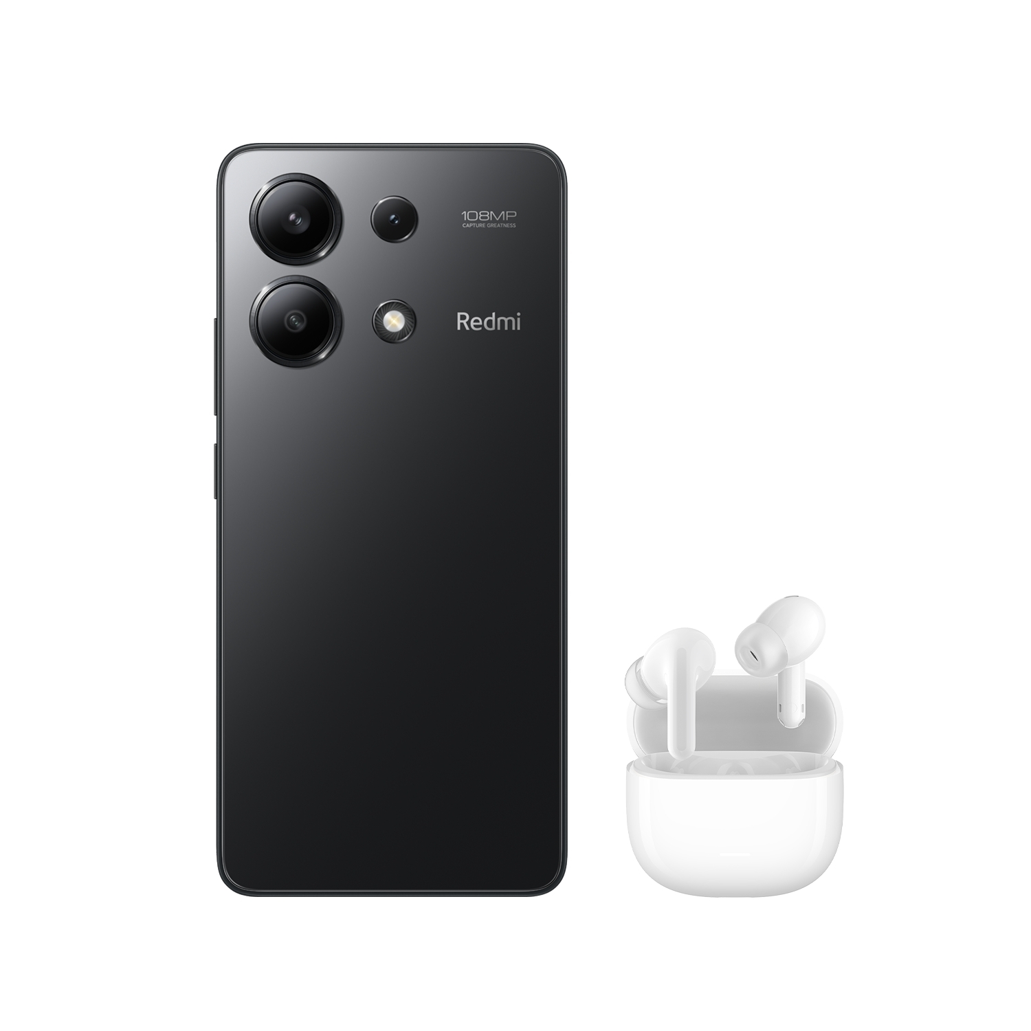 Redmi Note 13 Pro Midnight Black 8GB RAM 256GB ROM +Redmi Buds 6 Lite ...