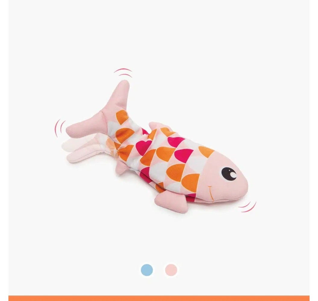 Groovy fisk, rosa, leksak för katter, Catit | CDON
