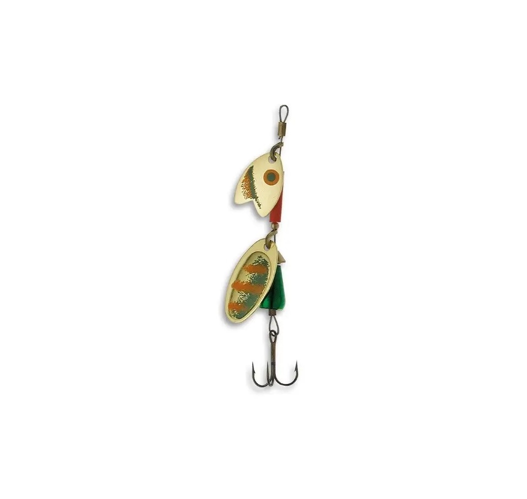 Spinner MEPPS TANDEM TROUT-2 10,0g guld/grön/orange | CDON