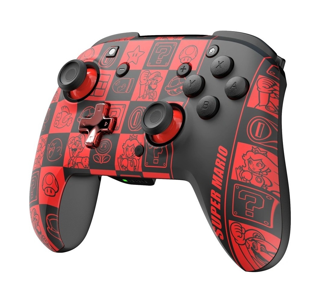 PDP trådlös handkontroll Rematch Glow Nintendo Switch Super Icon | CDON