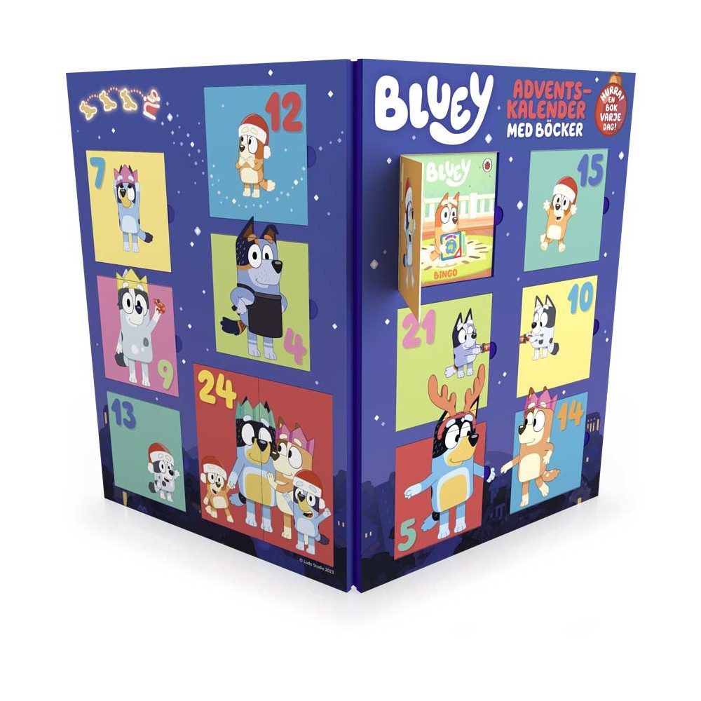 Bluey adventskalender (bok) | CDON