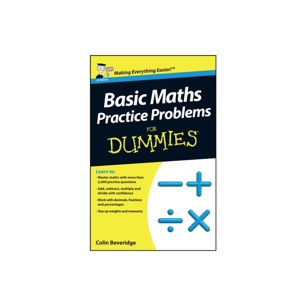 Basic Maths Practice Problems For Dummies, UK Edition (häftad, eng) | CDON