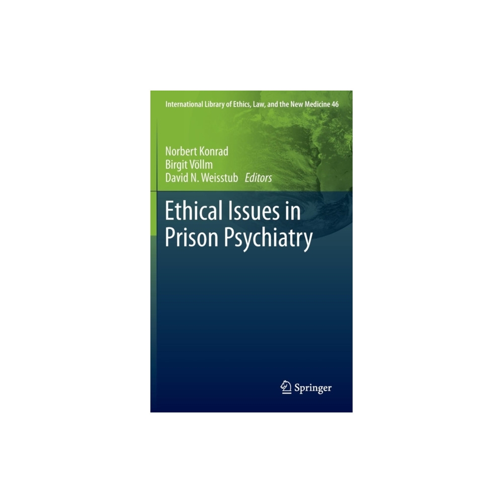 Ethical Issues in Prison Psychiatry (inbunden, eng) | CDON