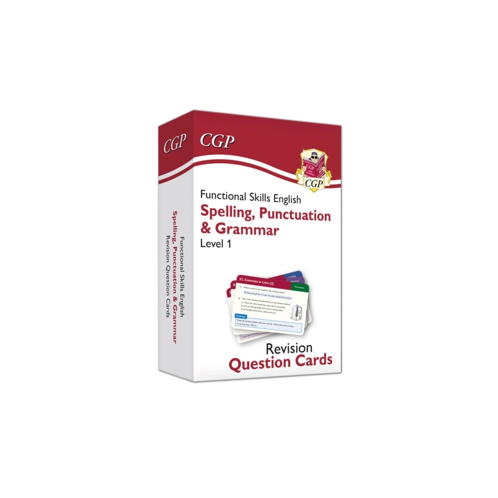 Functional Skills English Revision Question Cards: Spelling ...