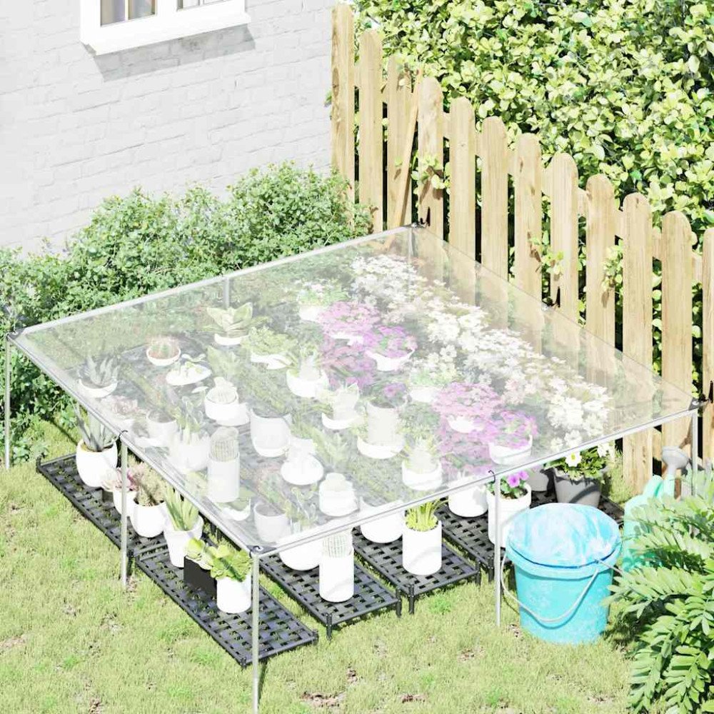 Genomskinlig presenning med öljetter 2x2 m polyeten | CDON
