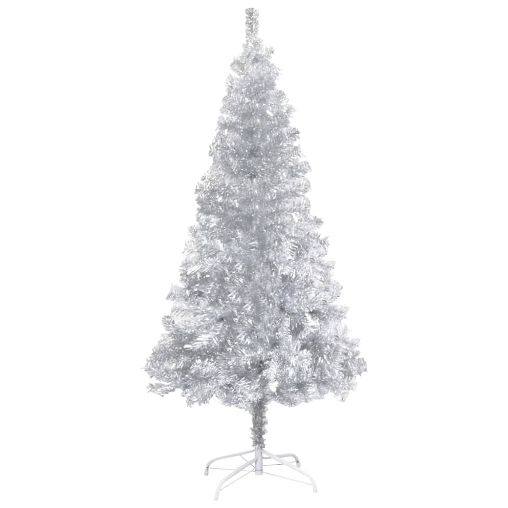 Plastgran med fot silver 120 cm PET | CDON