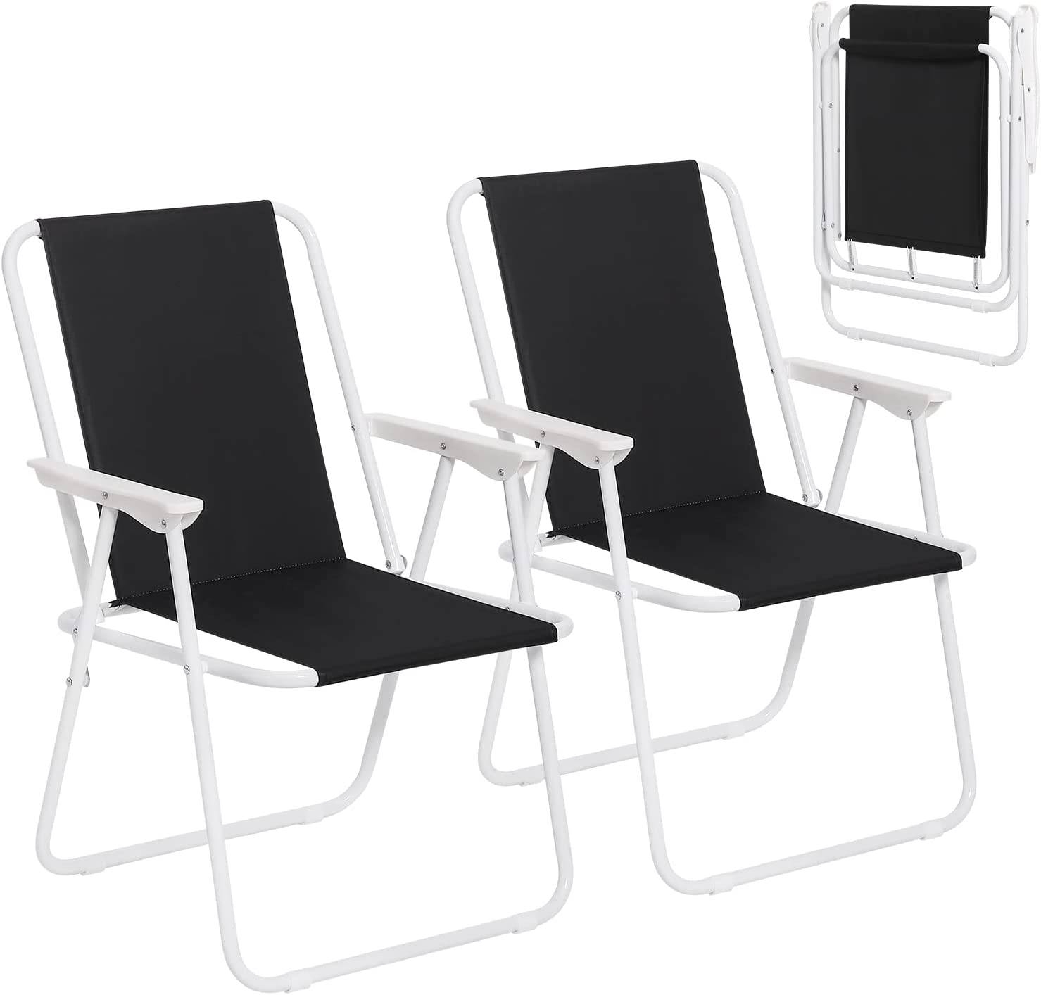 Rootz hopfällbar campingstolset - Strandstol - Bärbar stol - Lätt och ...