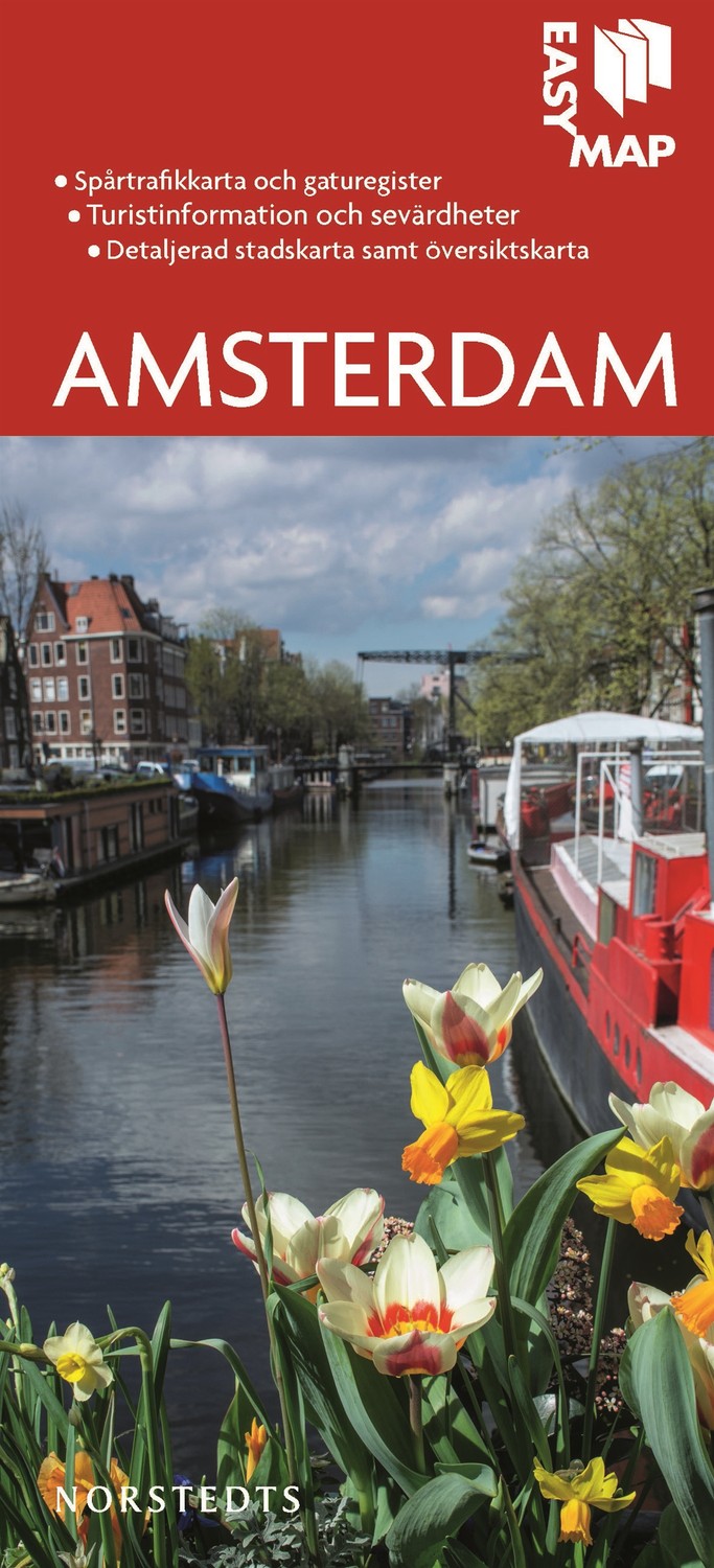 Amsterdam EasyMap stadskarta 9789113076423 | CDON