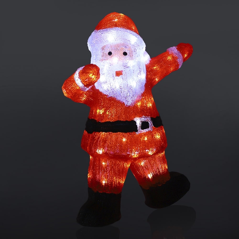 Tomte Höjd 55 cm med LED-lampor | CDON