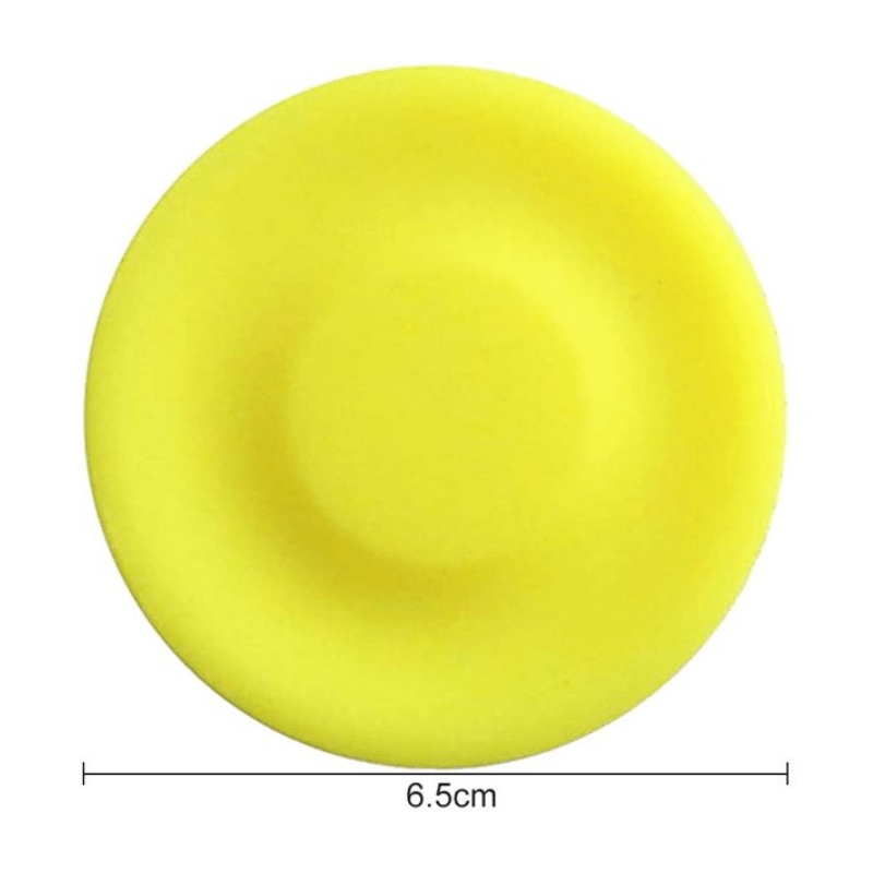 Mini Frisbee - Taskulevy - Heitto yli 60 metriä – Keltainen | CDON